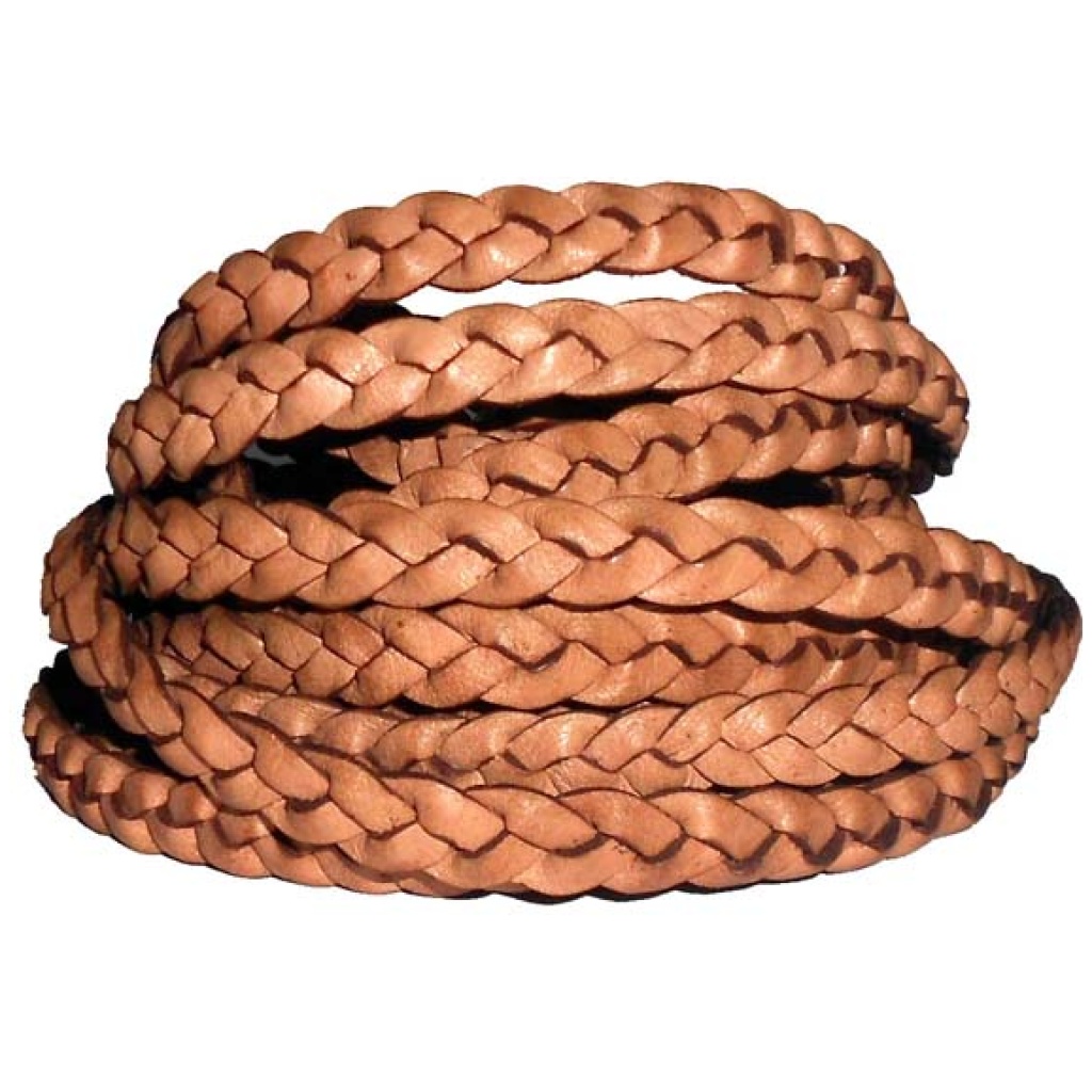 Round Braided Leather Cords - Creative India